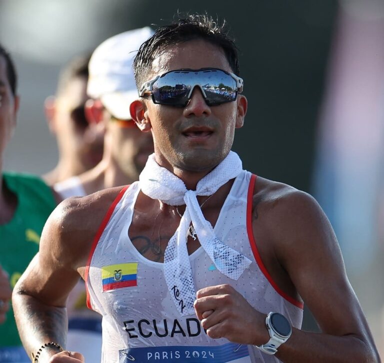 Daniel Pintado ganó la medalla de oro en 20 km marcha en París 2024